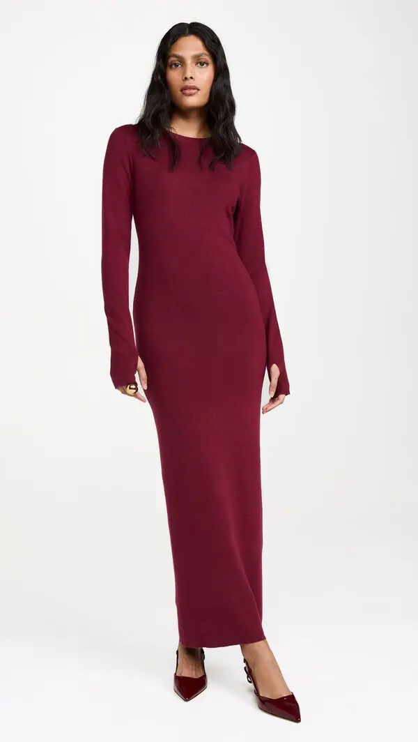 strapless open back dress Sweet Like That Casual Dress in Cabernet  Charming Charlie