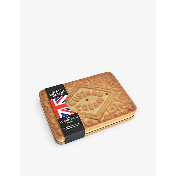 BISCUITS Silver Crane Custard Cream Tin 450g - One-color