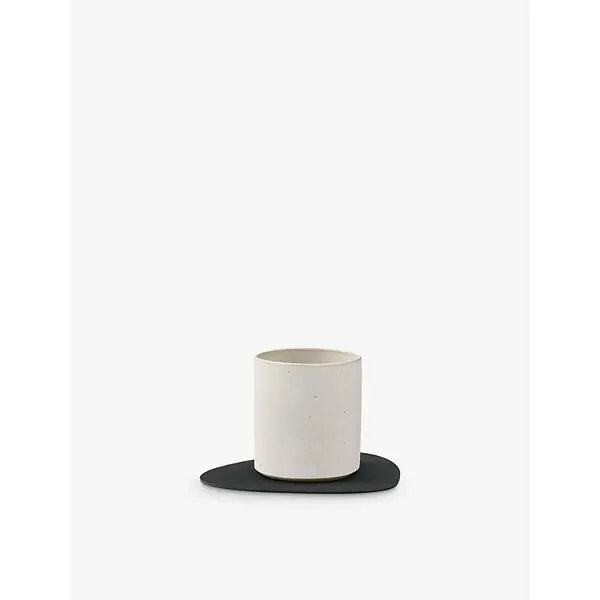 LIND DNA Nupo Curved Leather Coaster