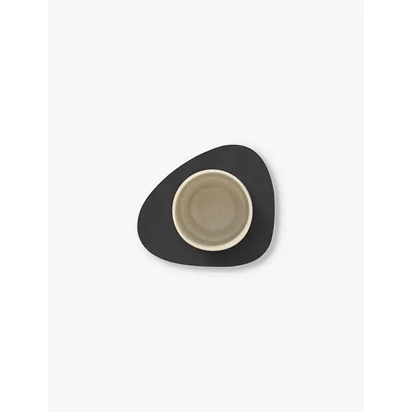 LIND DNA Nupo Curved Leather Coaster