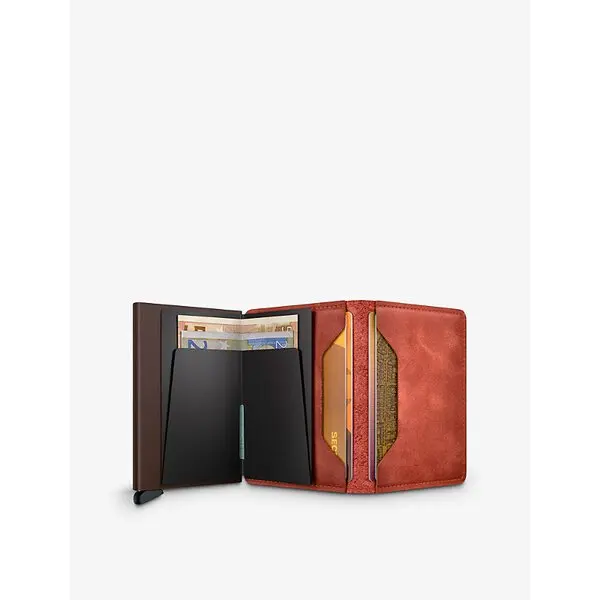 SECRID Miniwallet Logo-embossed Leather Wallet