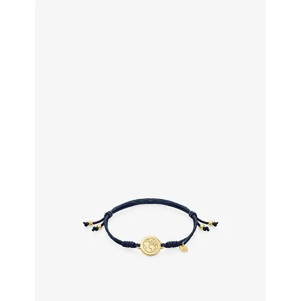 LA MAISON COUTURE Earth Charm Bracelet - Navy Blue
