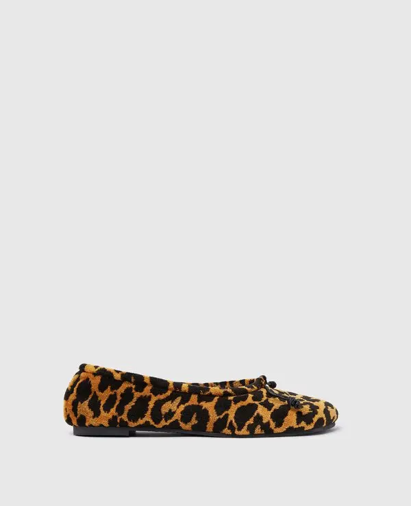 Stella McCartney Ryder Leopard Ballet Flats - Leopard Print
