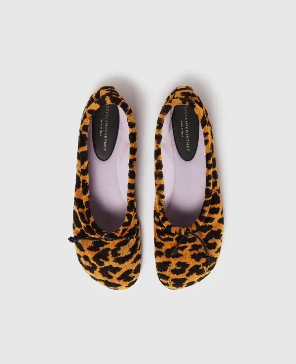 Stella McCartney Ryder Leopard Ballet Flats - Leopard Print