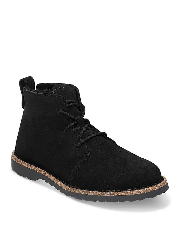 BIRKENSTOCK Uppsala Mid Shearling Booties - Black
