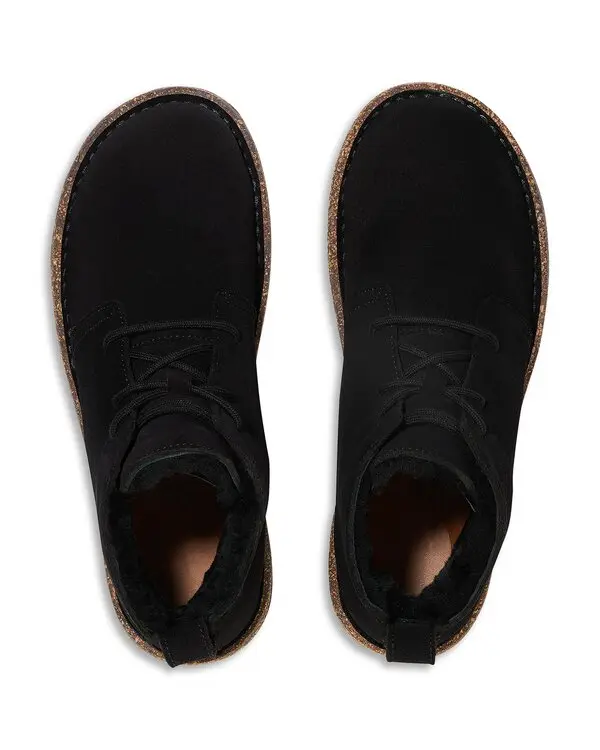 BIRKENSTOCK Uppsala Mid Shearling Booties - Black