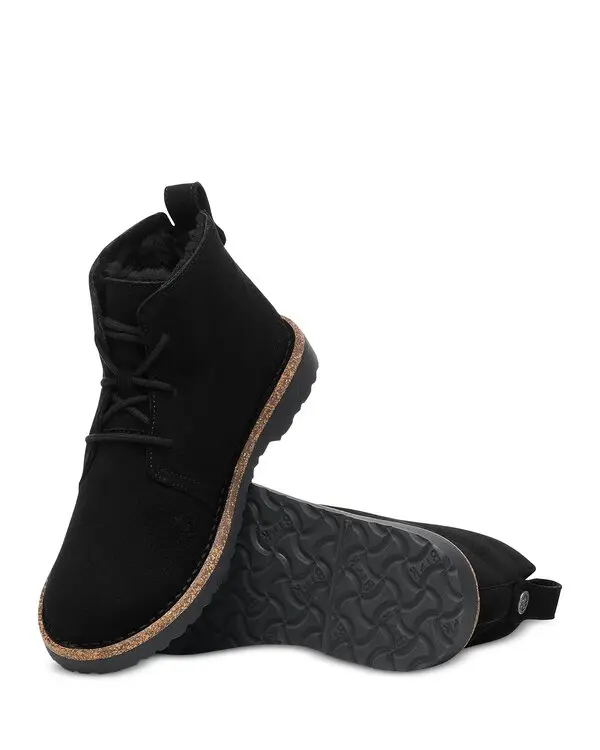 BIRKENSTOCK Uppsala Mid Shearling Booties - Black