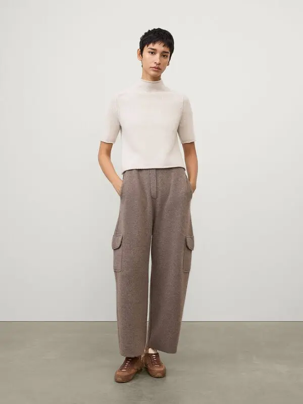 LISA YANG The Fride Cashmere Sweater - Oyster