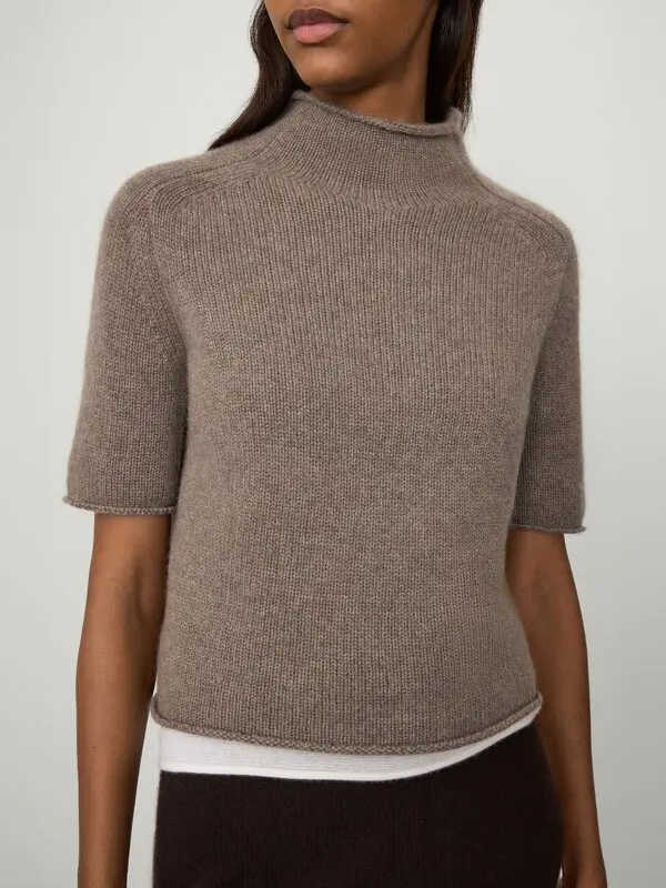 LISA YANG STORE The Fride Cashmere Sweater - Truffle