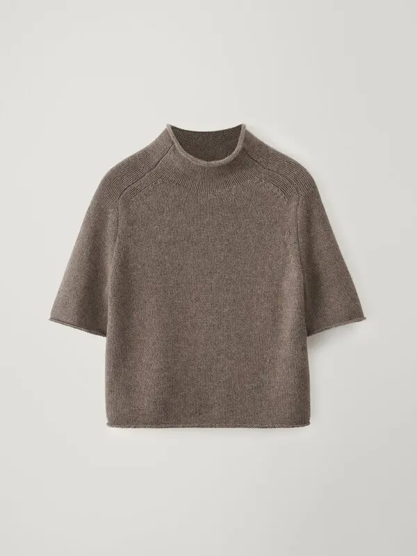 LISA YANG The Fride Cashmere Sweater - Truffle