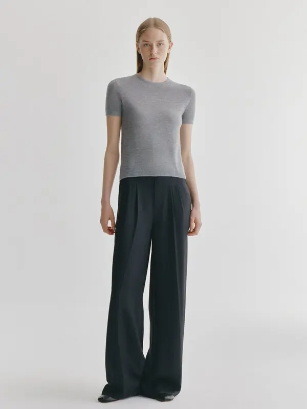 LISA YANG Ira T-shirt - Dark Mist