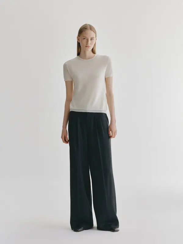 LISA YANG Ira T-shirt - Ivory