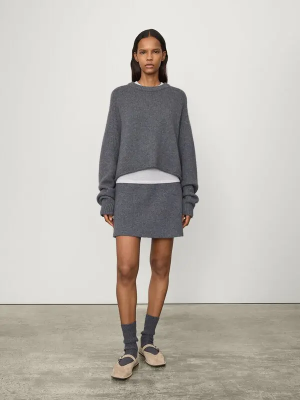LISA YANG Karine Sweater - Graphite