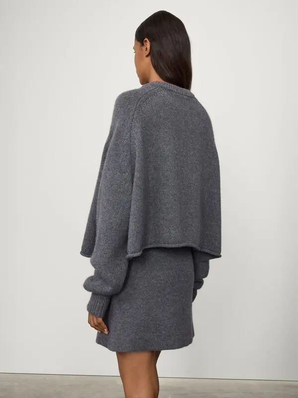 LISA YANG Karine Sweater - Graphite
