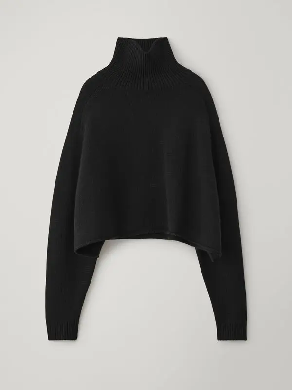 LISA YANG Cathie Cashmere Sweater - Black
