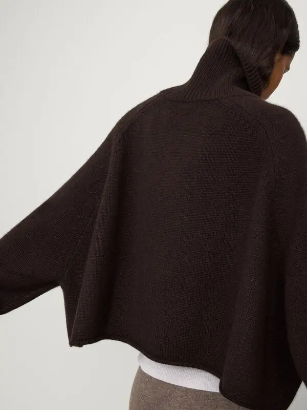 LISA YANG Cathie Cashmere Sweater - Oak