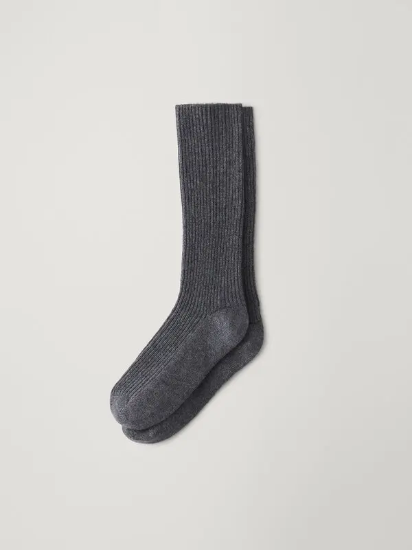 LISA YANG STORE Zera Socks - Graphite