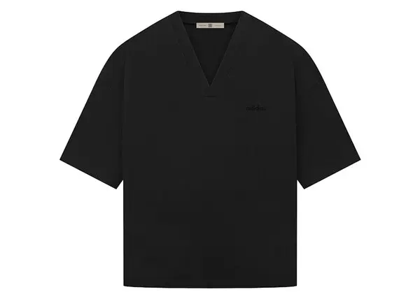 Fear Of God Athletics Heavy Jersey Vneck Tee Shirt - Black