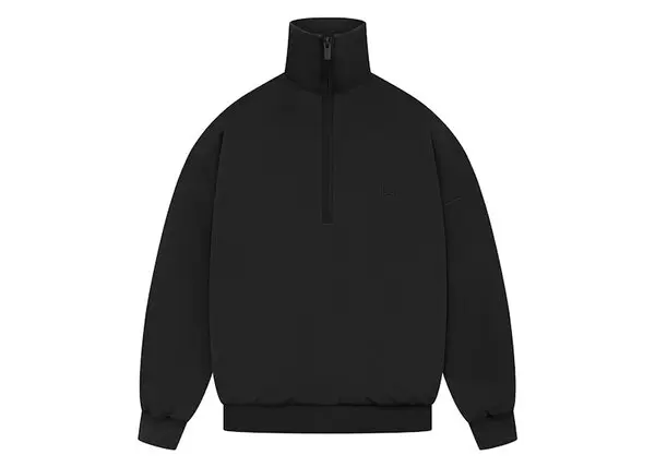 Fear Of God Tricot 1/2 Zip Pullover - Black
