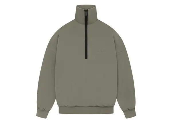 Fear Of God Tricot 1/2 Zip Pullover - Clay