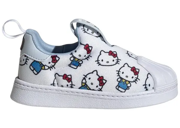 Adidas Superstar 360 Hello Kitty Sneakers - Cloud White/halo Blue/glow Blue