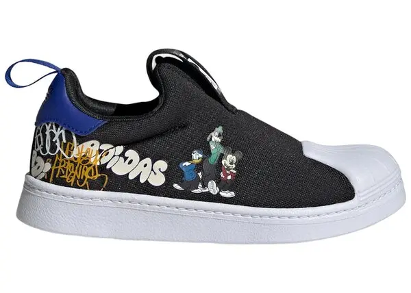 Adidas Superstar 360 Disney Mickey Sneakers - Core Black/cloud White/wonder White