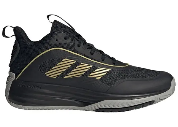 Adidas Own The Game 3 Sneakers - Core Black/gold Metallic/mgh Solid Grey