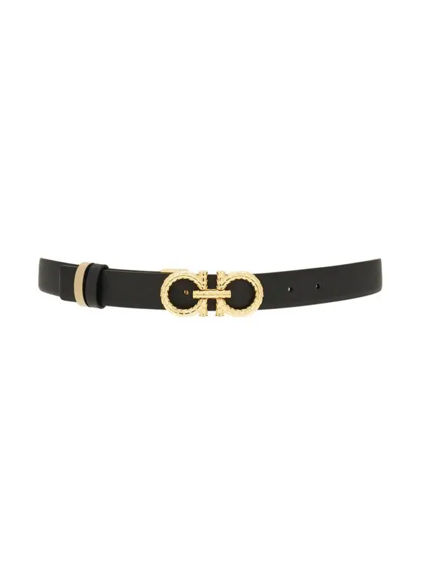 FERRAGAMO Reversible Gancini-buckle Belt