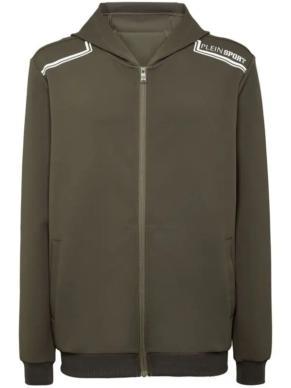 PLEIN SPORT Zip-down Hoodie