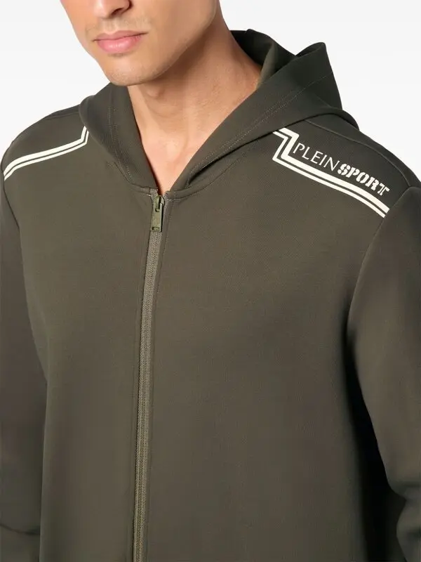 PLEIN SPORT Zip-down Hoodie