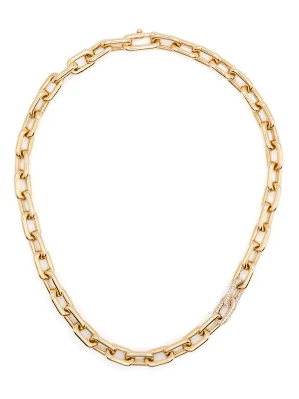 Shay 18k Yellow Diamond Chain Necklace - Gold
