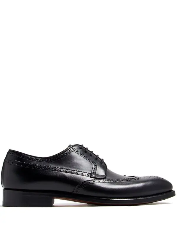Magnanni Jacoby Leather Brogues - Black
