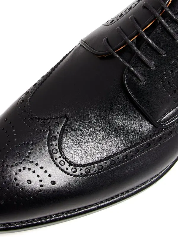 Magnanni Jacoby Leather Brogues - Black