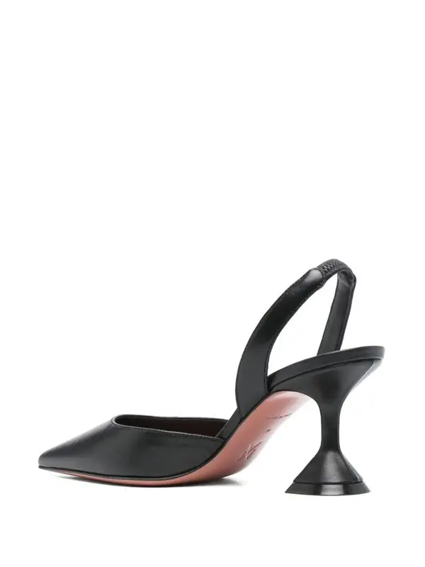 Amina Muaddi 70mm Holli Slingback Pumps