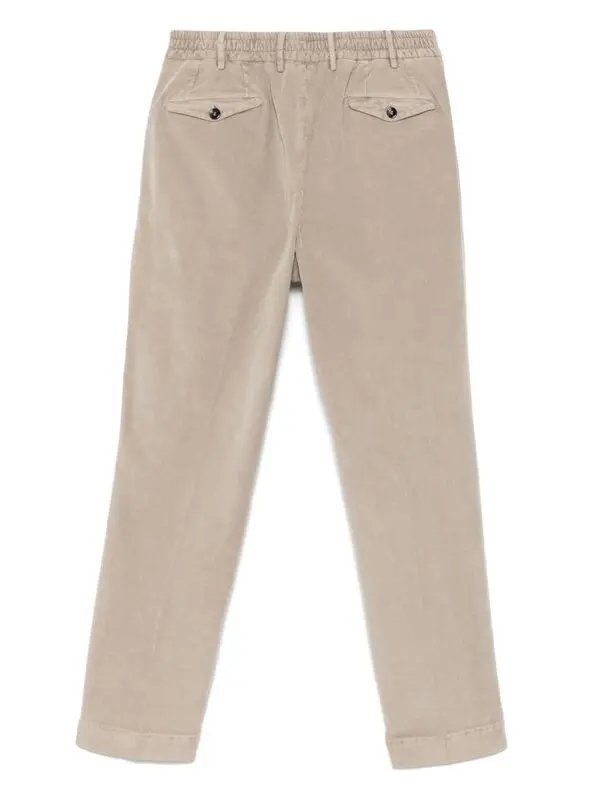 DELL'OGLIO Tapered Corduroy Trousers