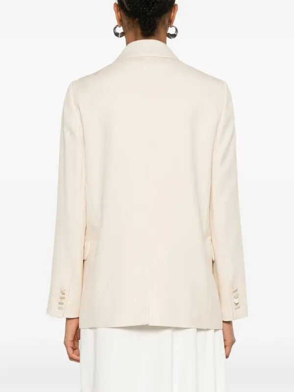 JOSEPH Jaden Double-breasted Blazer - Neutrals