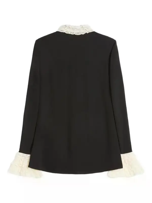 Valentino Garavani Georgette Shirt - Black