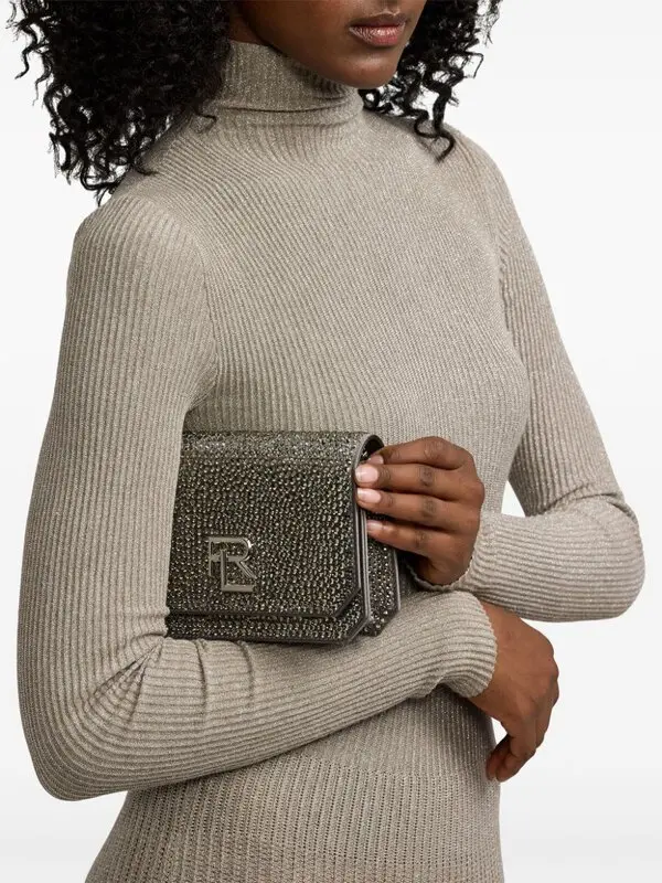 Ralph Lauren Crystal-embellished Satin Bag