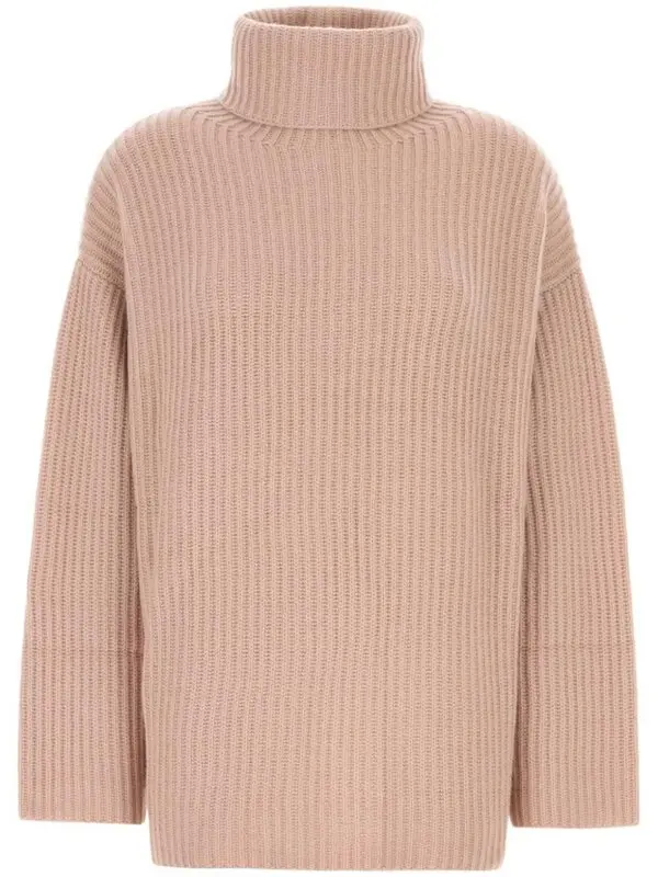 Le Kasha Turtleneck Cashmere Sweater - Pink
