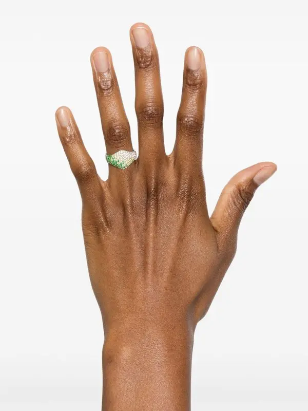 Tom Wood Mini Oval Cocktail Ring