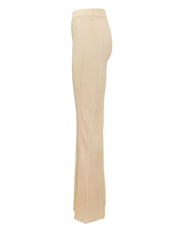 JIL SANDER Ribbed-knit Trousers