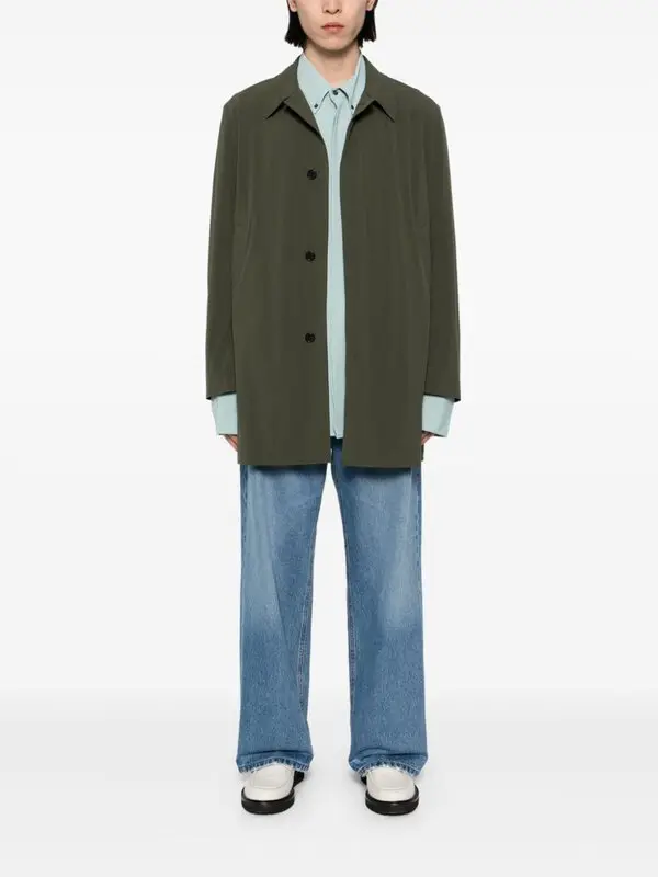 Paul Smith Packable Mac Trench Coat - Green