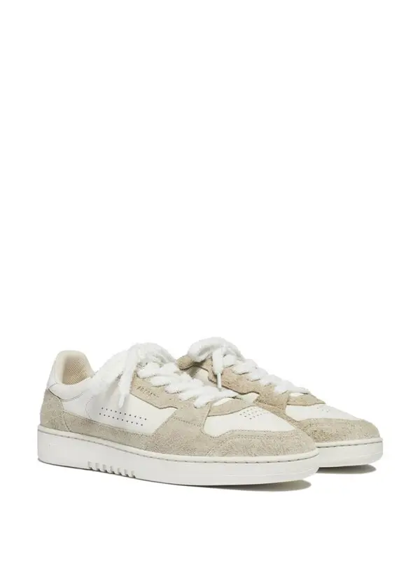 Axel Arigato Dice Lo Fluffy Panelled Sneakers - Neutrals