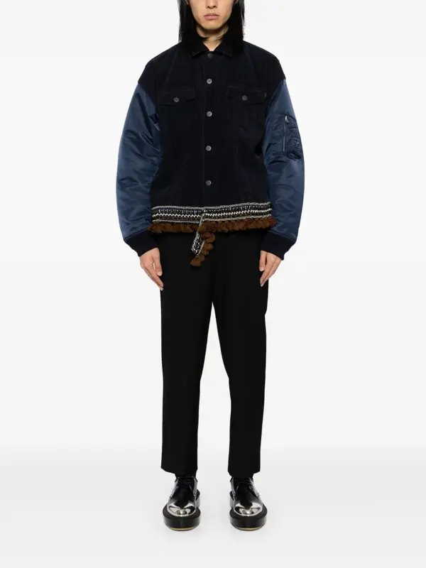Undercover Wool Cropped Trousers