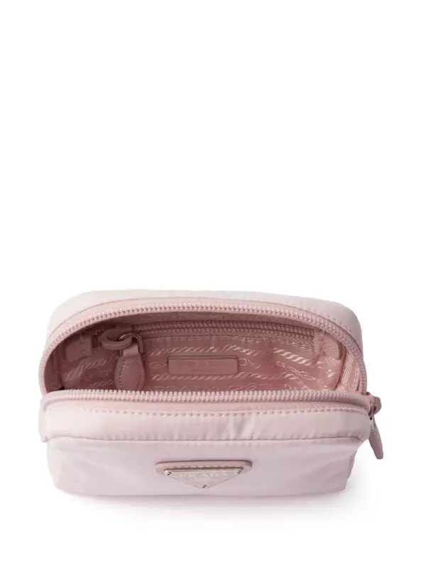 Prada Logo-triangle Make-up Bag
