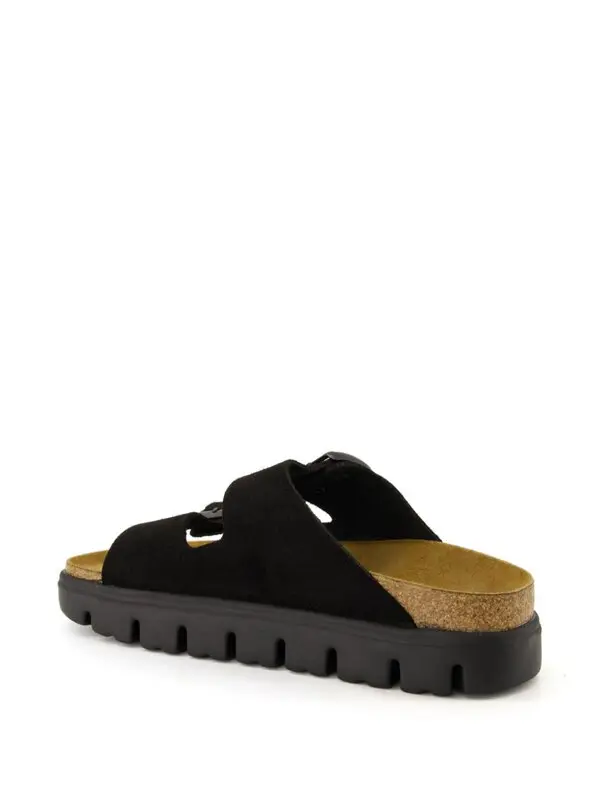 BIRKENSTOCK Arizona Suede Sandals - Black