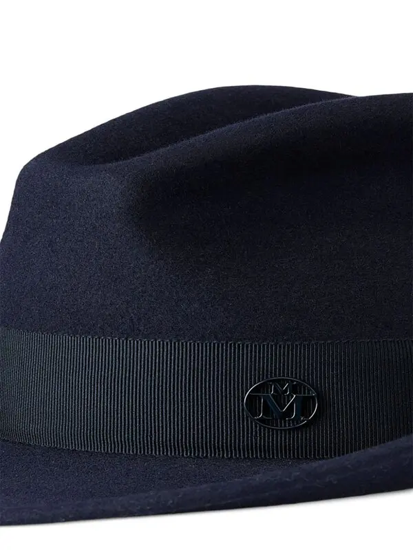 MAISON MICHEL Austin Hat - Blue