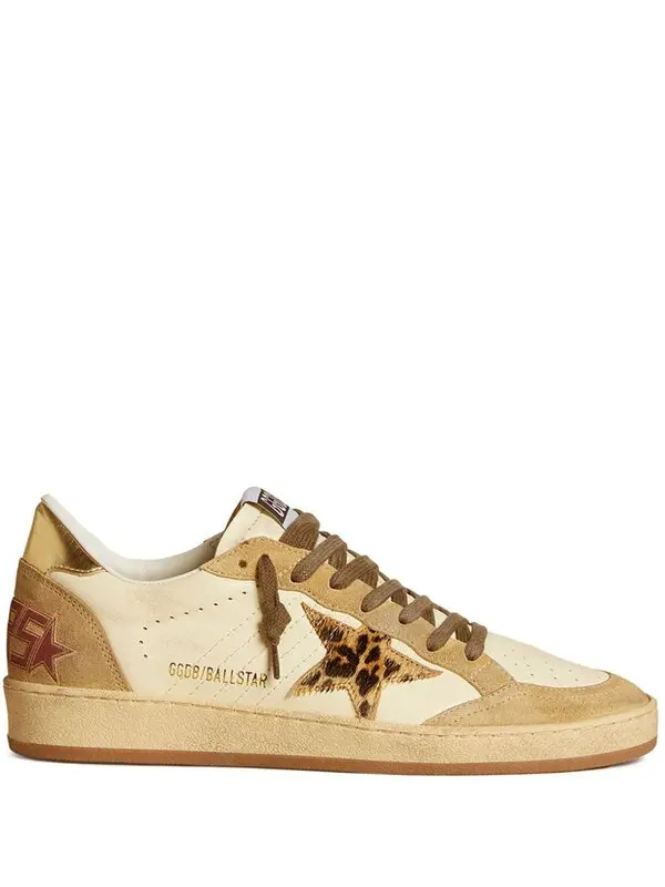 GOLDEN GOOSE Ball Star Sneakers - Brown