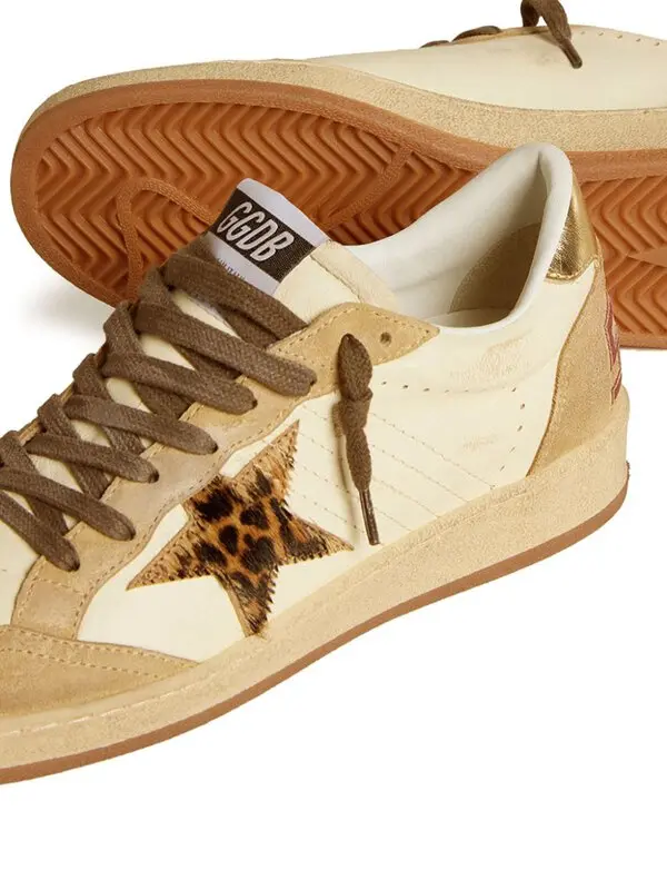 GOLDEN GOOSE Ball Star Sneakers - Brown