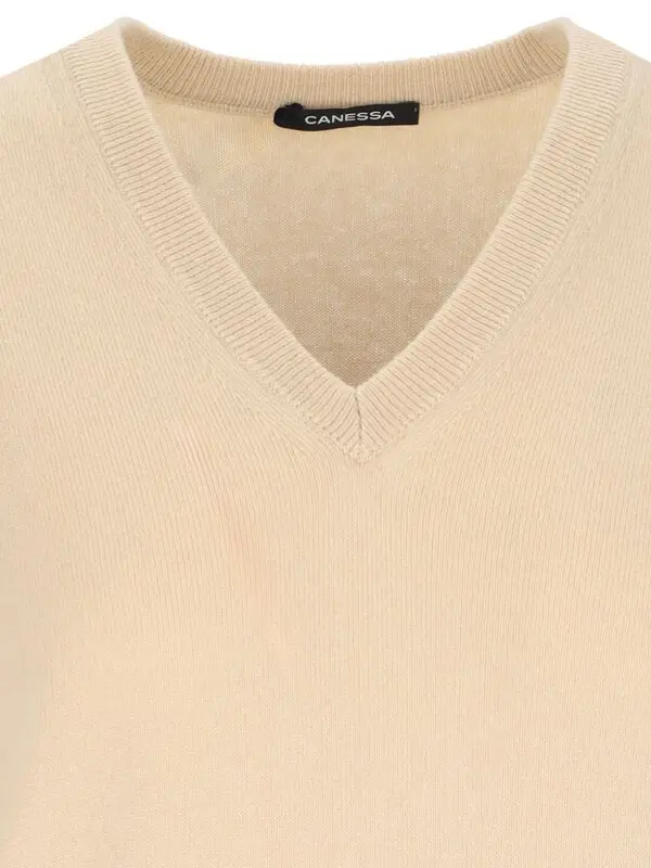 CANESSA Cashmere Sweater - Neutrals